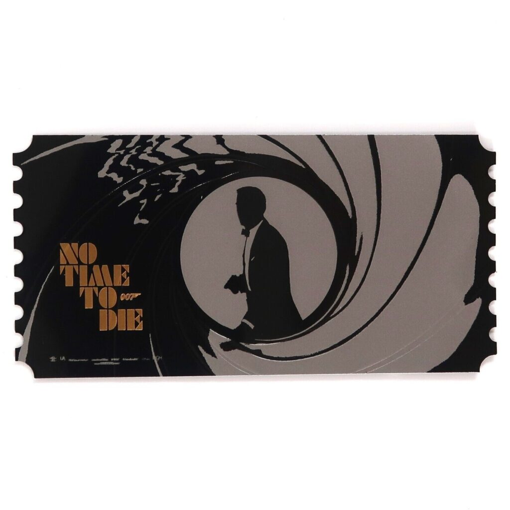 No Time To Die Megabox Original Ticket Korea Korean James Bond 007 ...