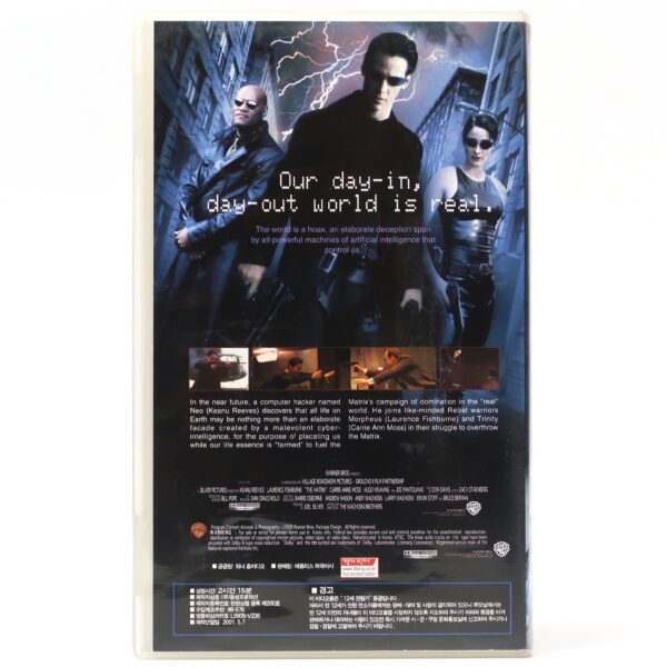 The Matrix (1999) English Subtitles Korean VHS Video Tape [NTSC] Korea ...