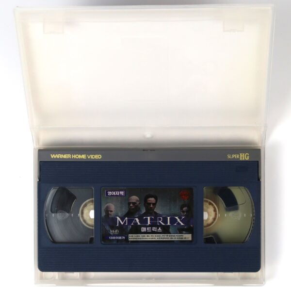 The Matrix (1999) English Subtitles Korean VHS Video Tape [NTSC] Korea ...