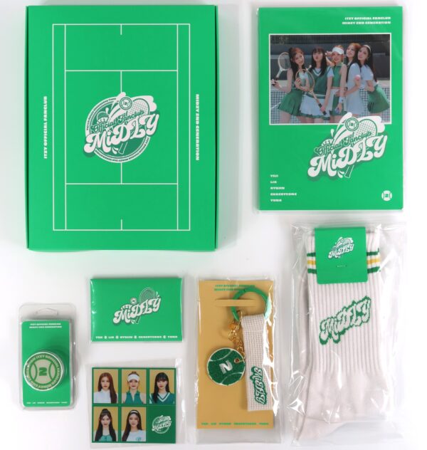 Itzy Official Fanclub Midzy 2nd Generation Goods Set Complete - Korea Disco