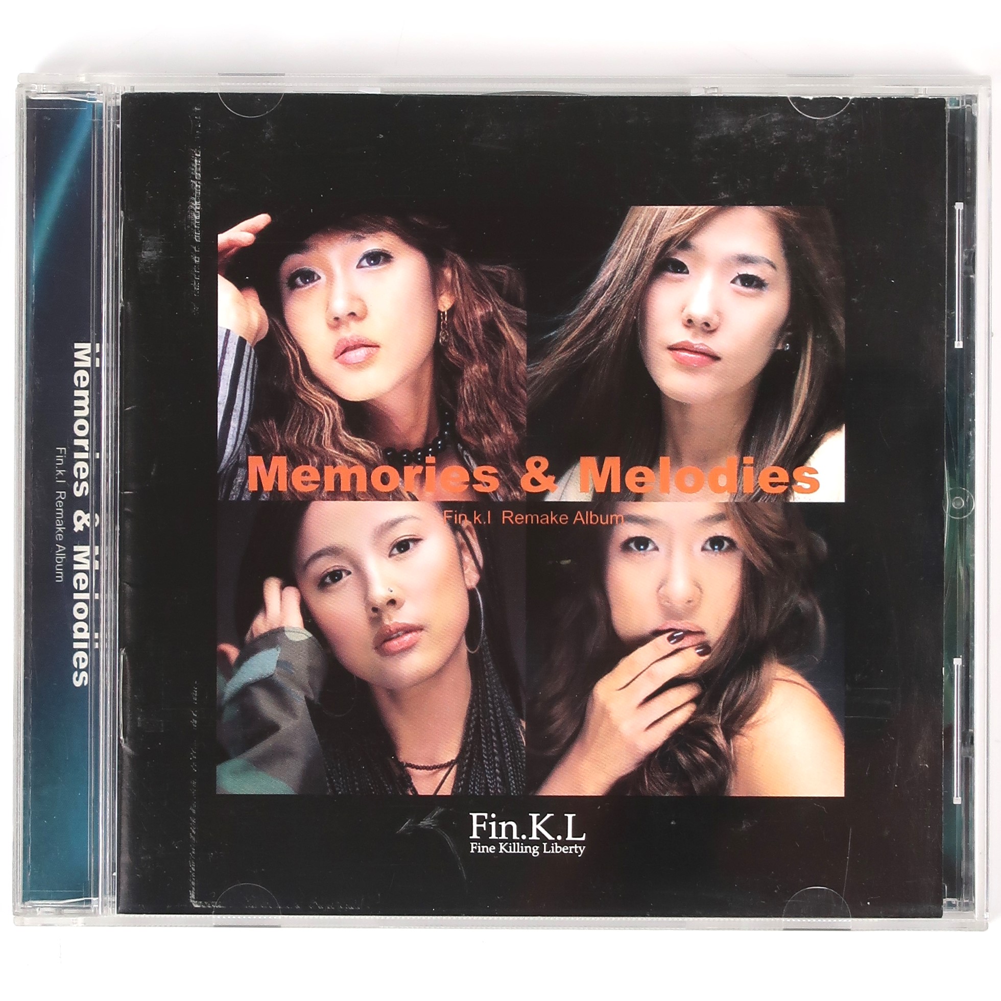 Fin.k.l - Memories & Melodies Remake Album CD 2001 K-Pop Korea Finkl ...