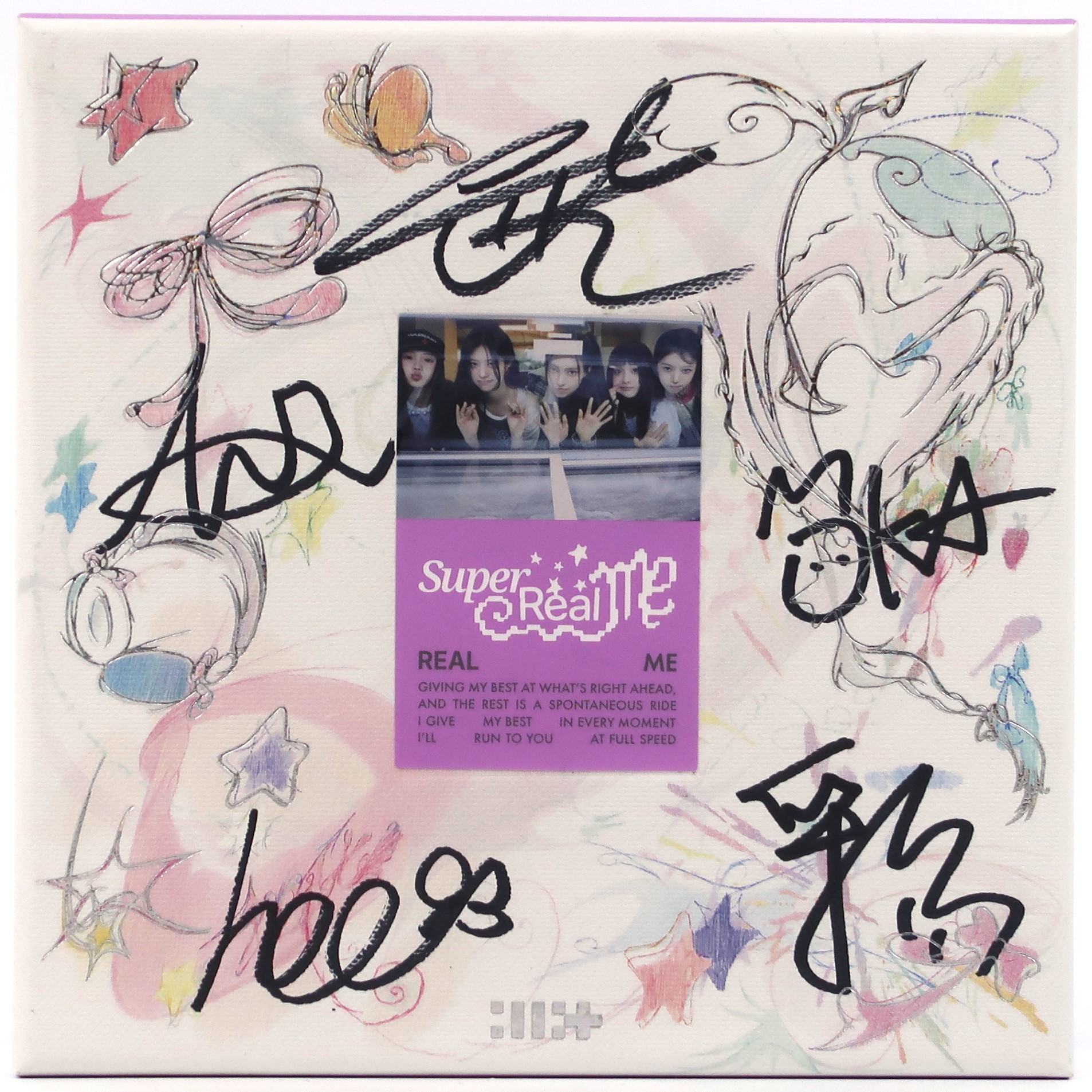 Illit - Super Real Me Signed Autographed CD Album Promo K-Pop 2024 ...