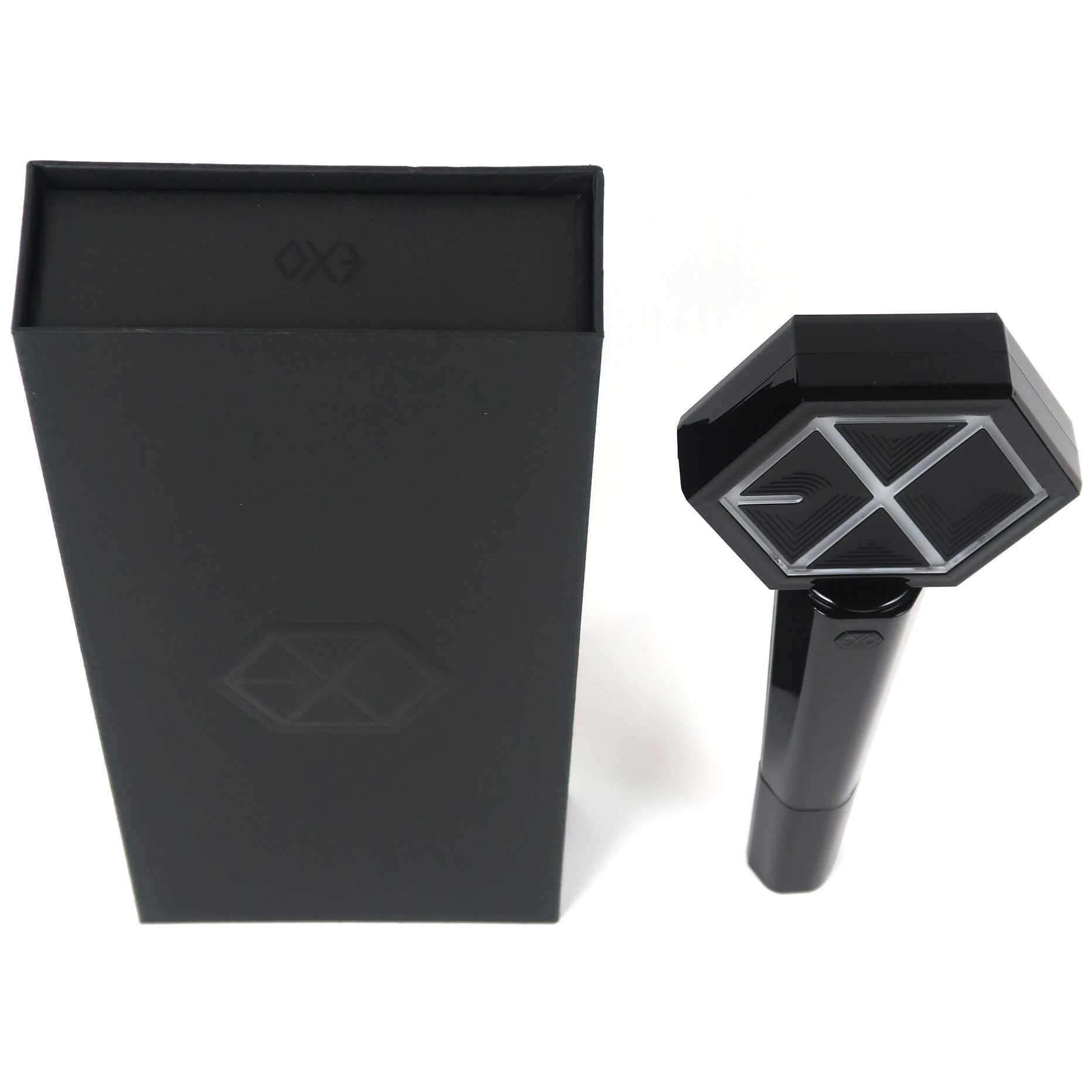 Exo Official Light Stick Black Complete Set in Box Lightstick Ver. 1 ...