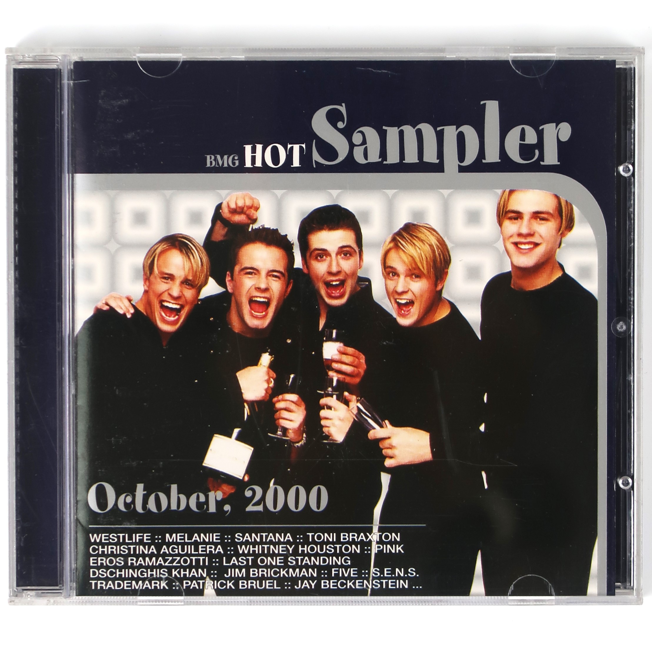 BMG Hot Sampler October 2000 CD Westlife Cover Korea Christina Aguilera ...