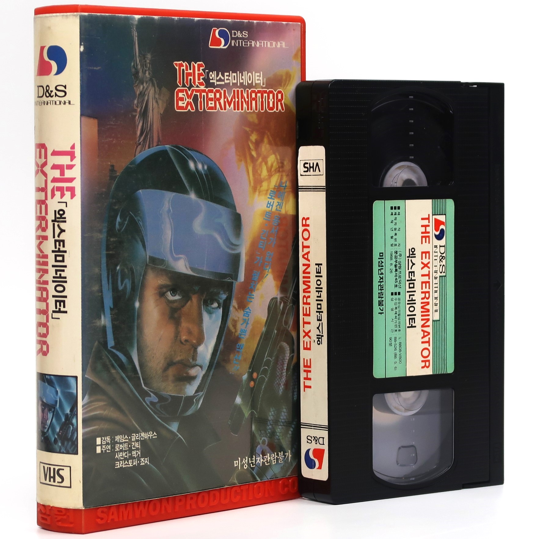 The Exterminator (1980) Korean VHS [NTSC] Korea Cult Action - Korea Disco
