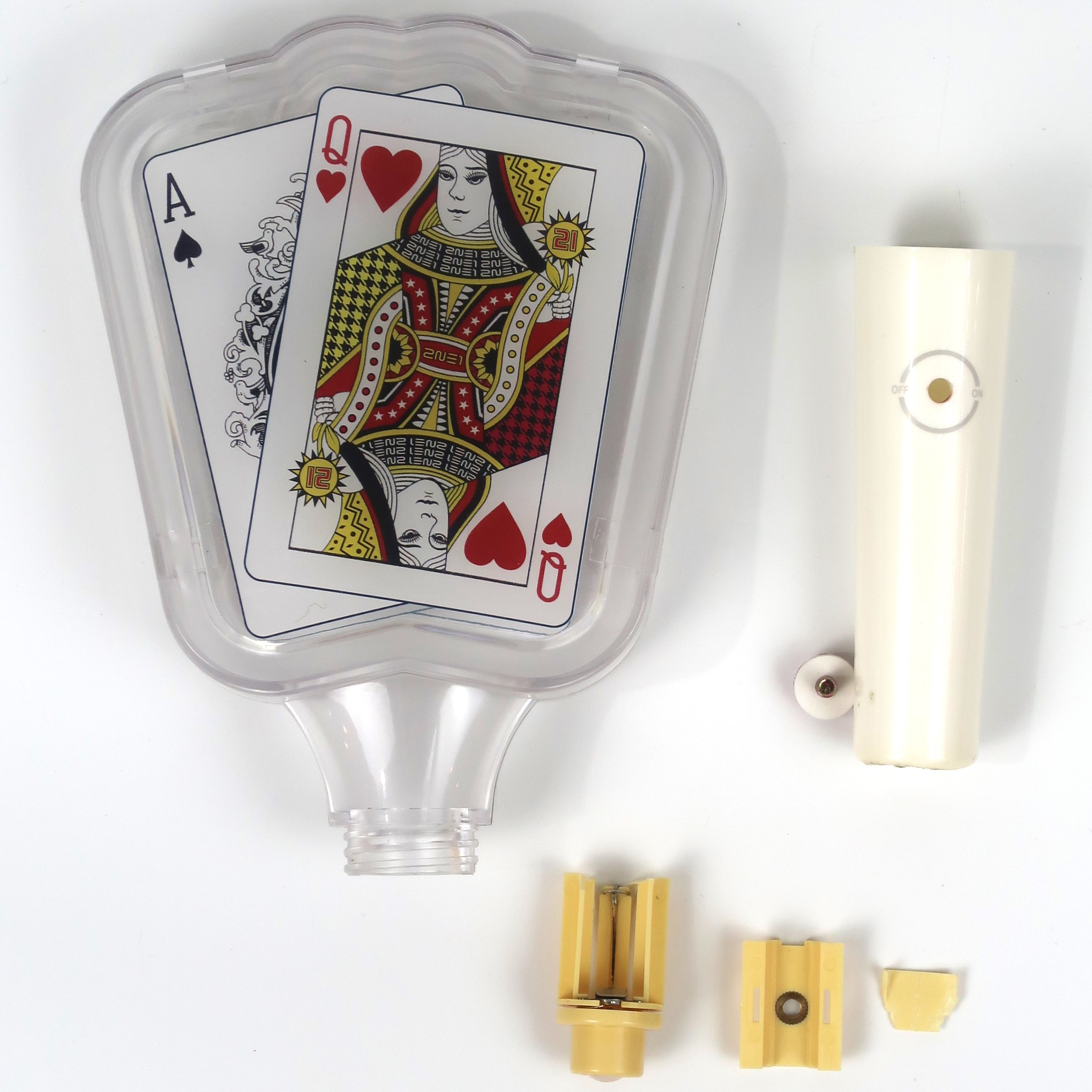 2NE1 Playing Cards Lightstick Fan Light Stick [broken, read] - Korea Disco