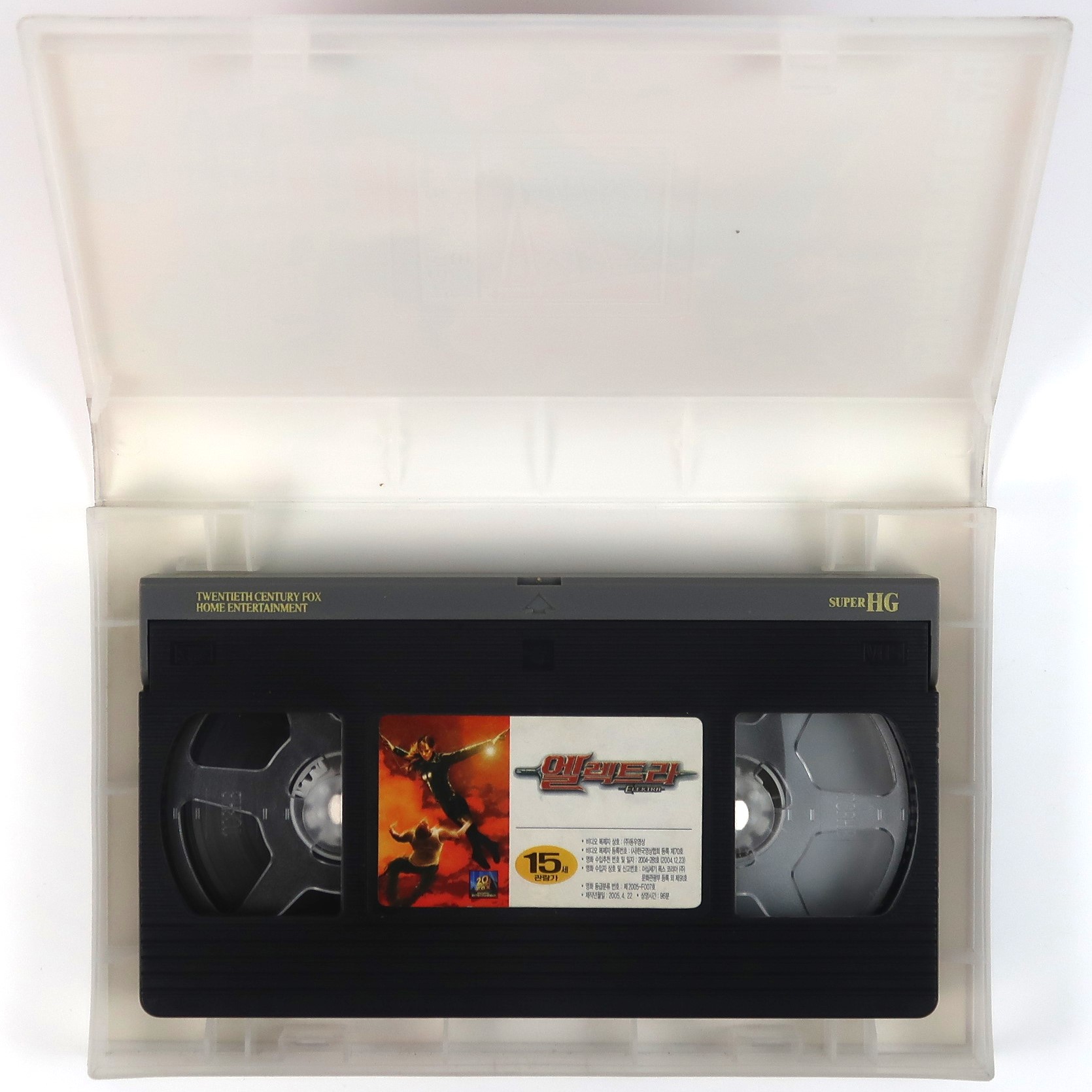 Elektra (2005) Korean Late VHS [NTSC] Marvel Jennifer Garner - Korea Disco