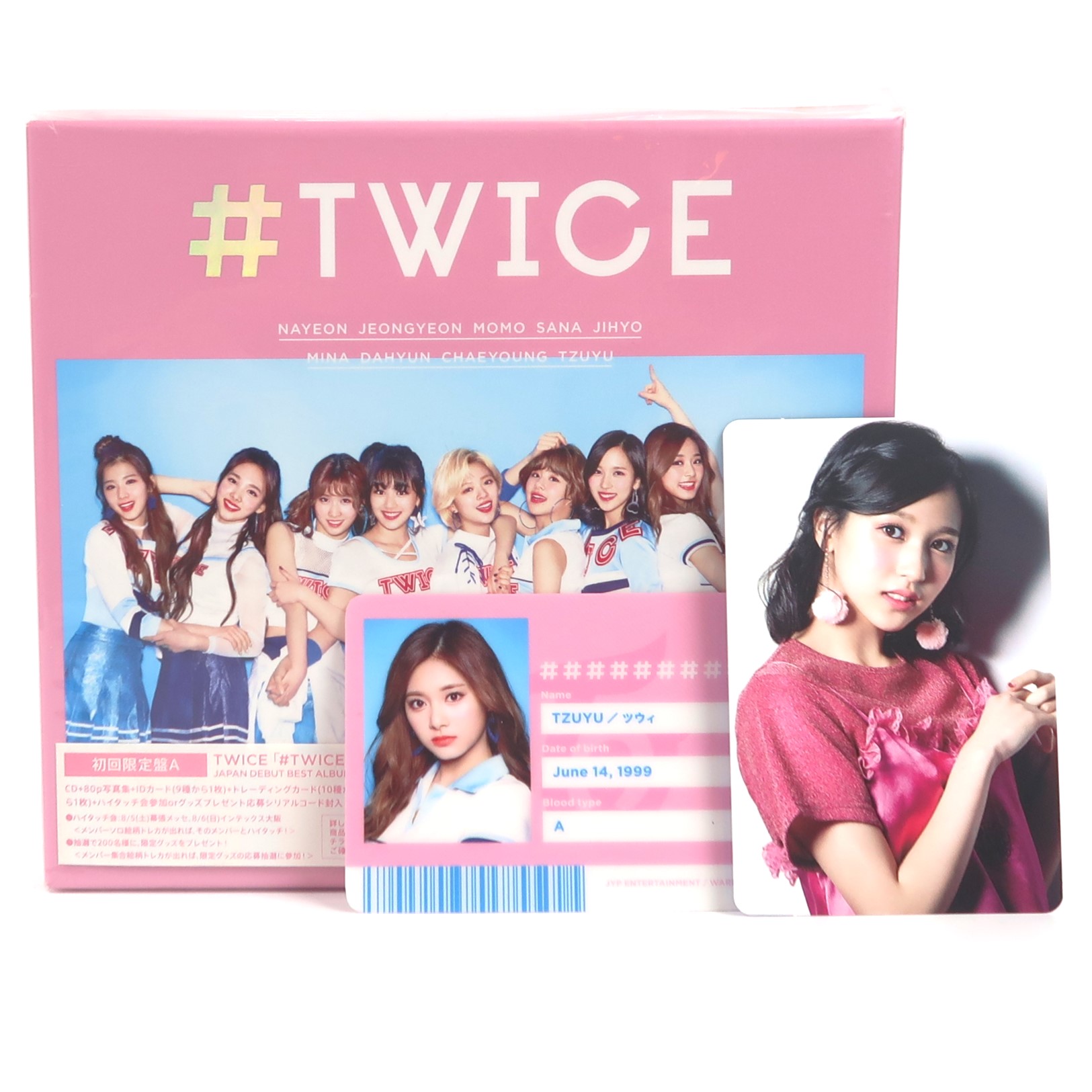 Twice - #Twice [Ver. A] Japan Debut Best Album CD Mina PC Tzuyu ID 2017 ...