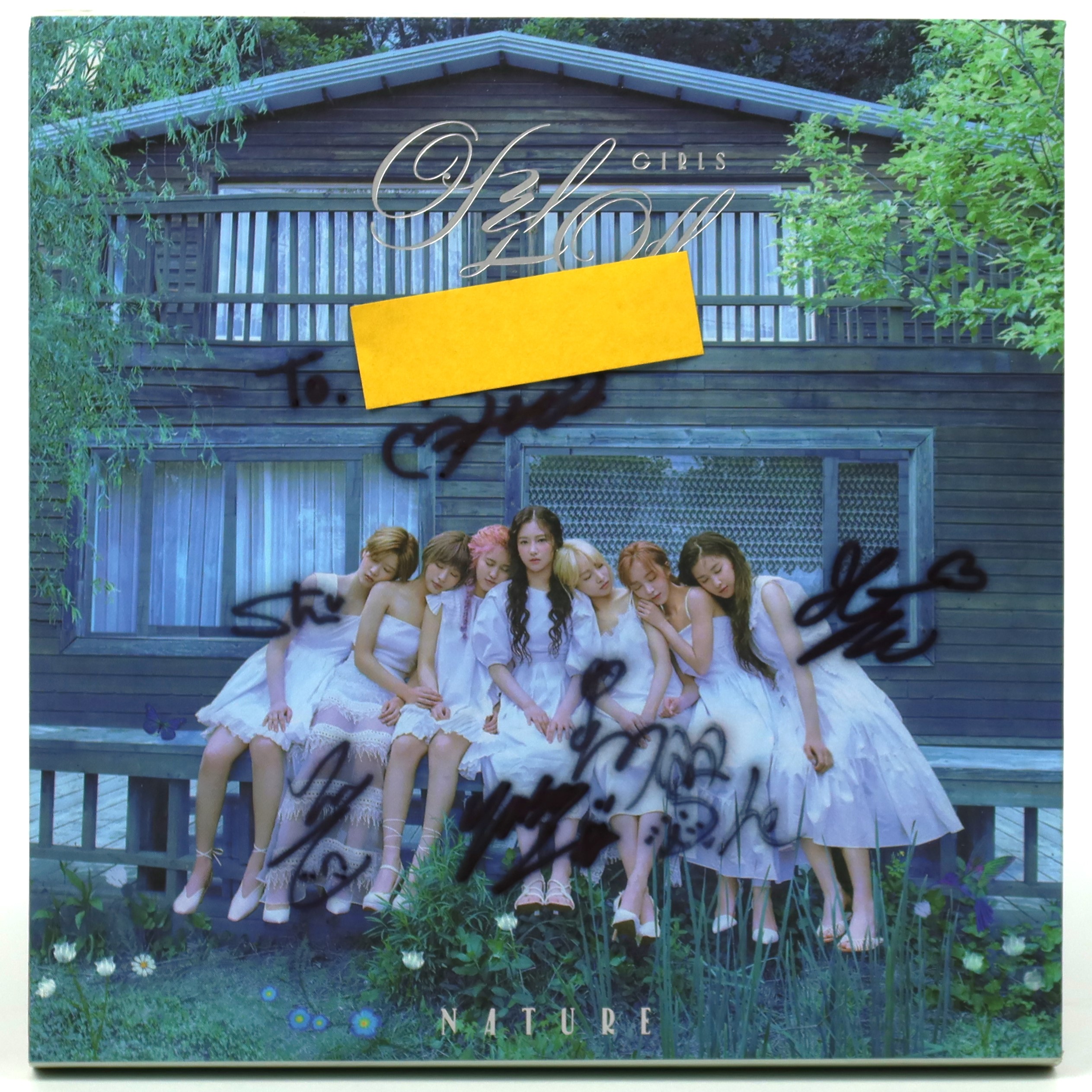 Nature - Nature World: Code M Signed + Message CD Album Promo 2020 ...