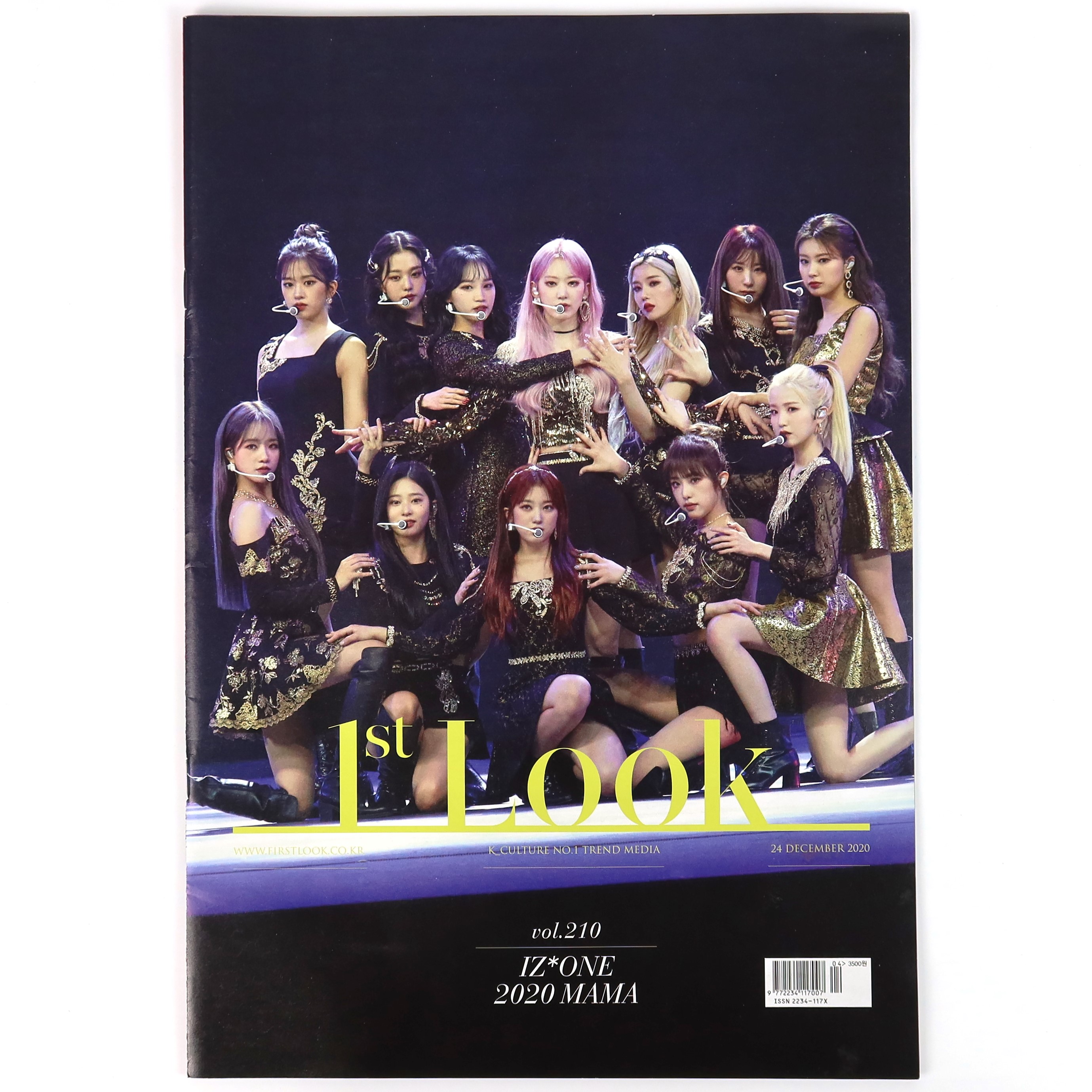 IZ*ONE in 1st Look Magazine Korea December 2020 Izone - Korea Disco