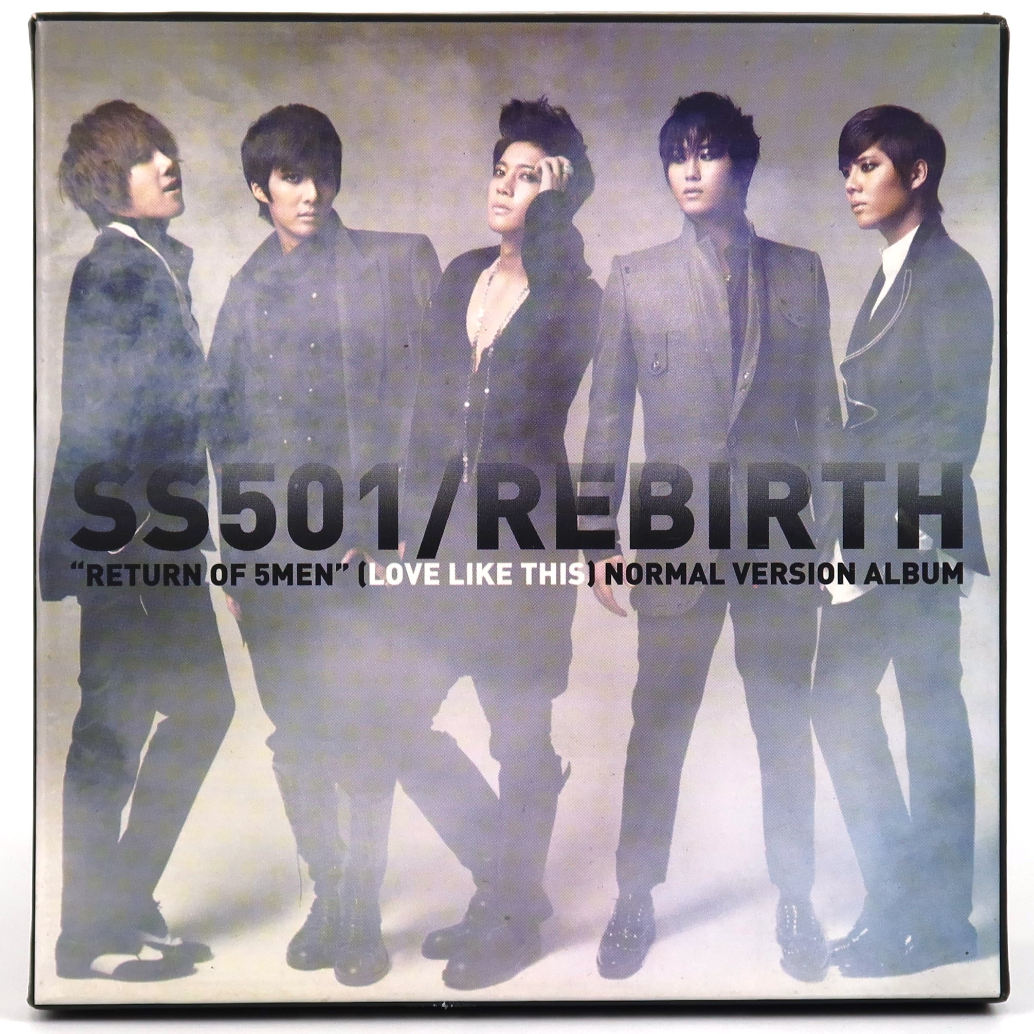 SS501 - Rebirth Album CD Promo K-Pop 2009 - Korea Disco