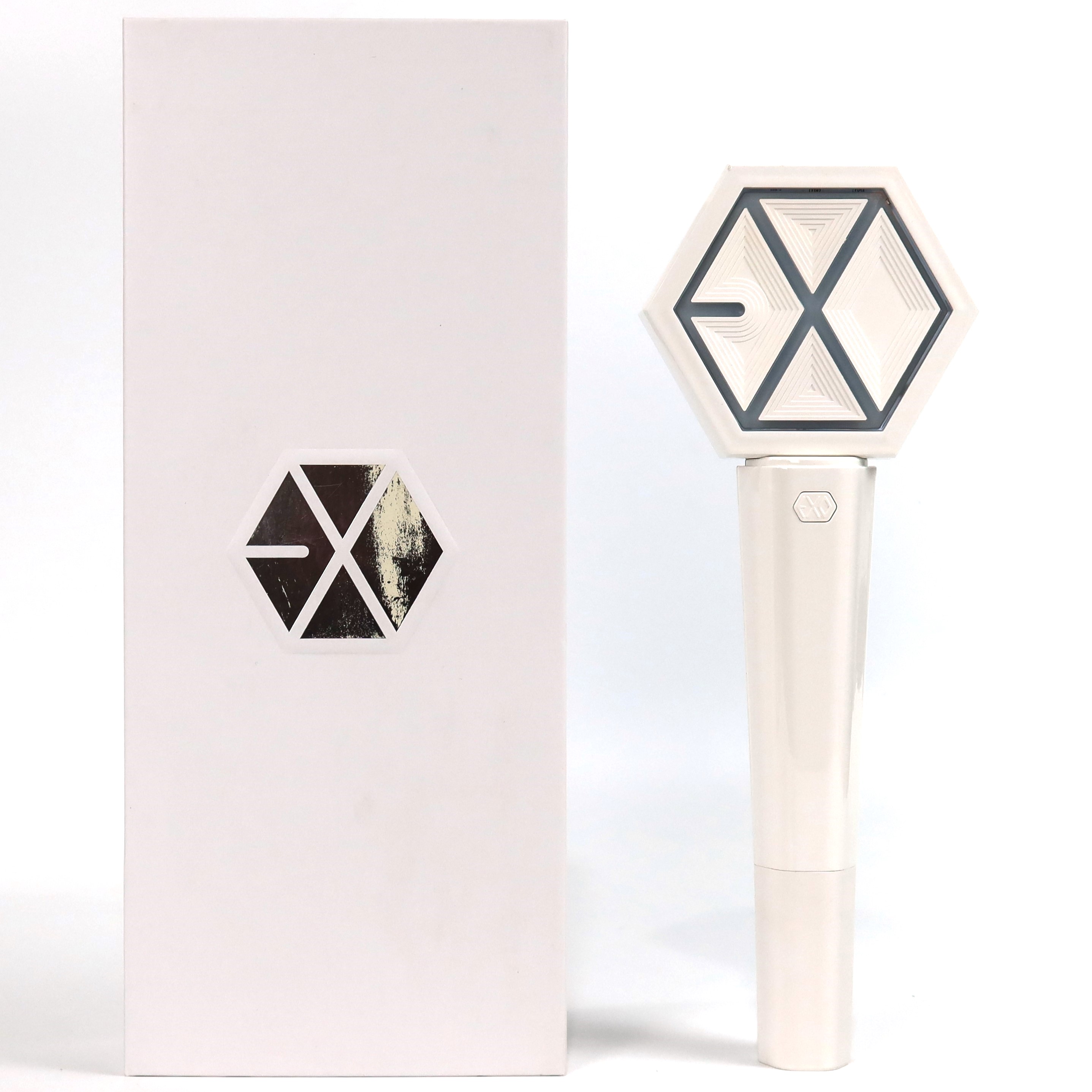 Exo Official Light Stick White Lightstick Ver. 2 [read] - Korea Disco