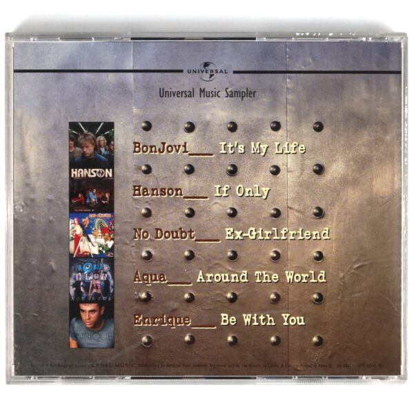 Aqua Cover Universal Music Sampler May 2000 Korean CD Korea Album ...