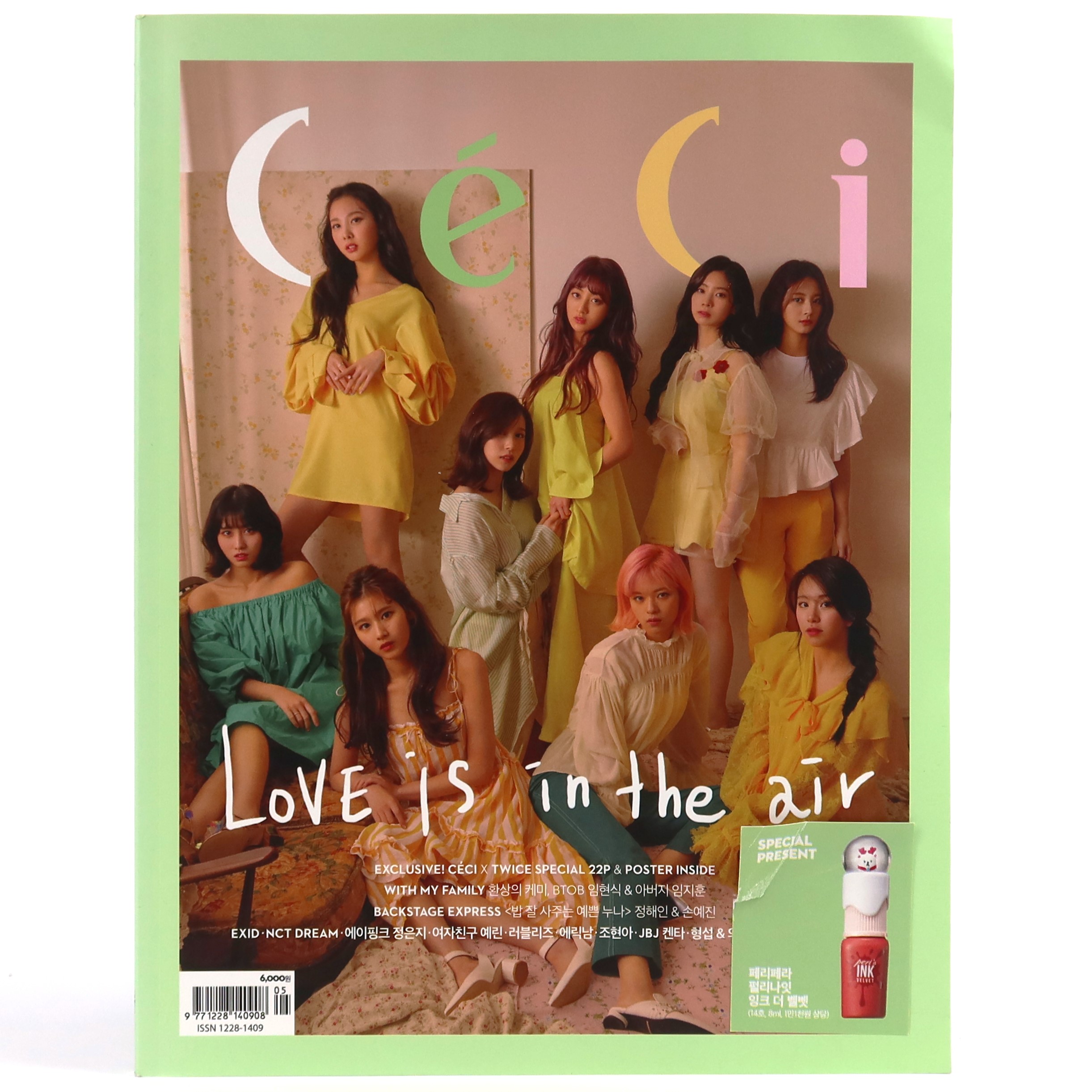 Twice in Céci Magazine Korea May 2018 Ceci [read] - Korea Disco