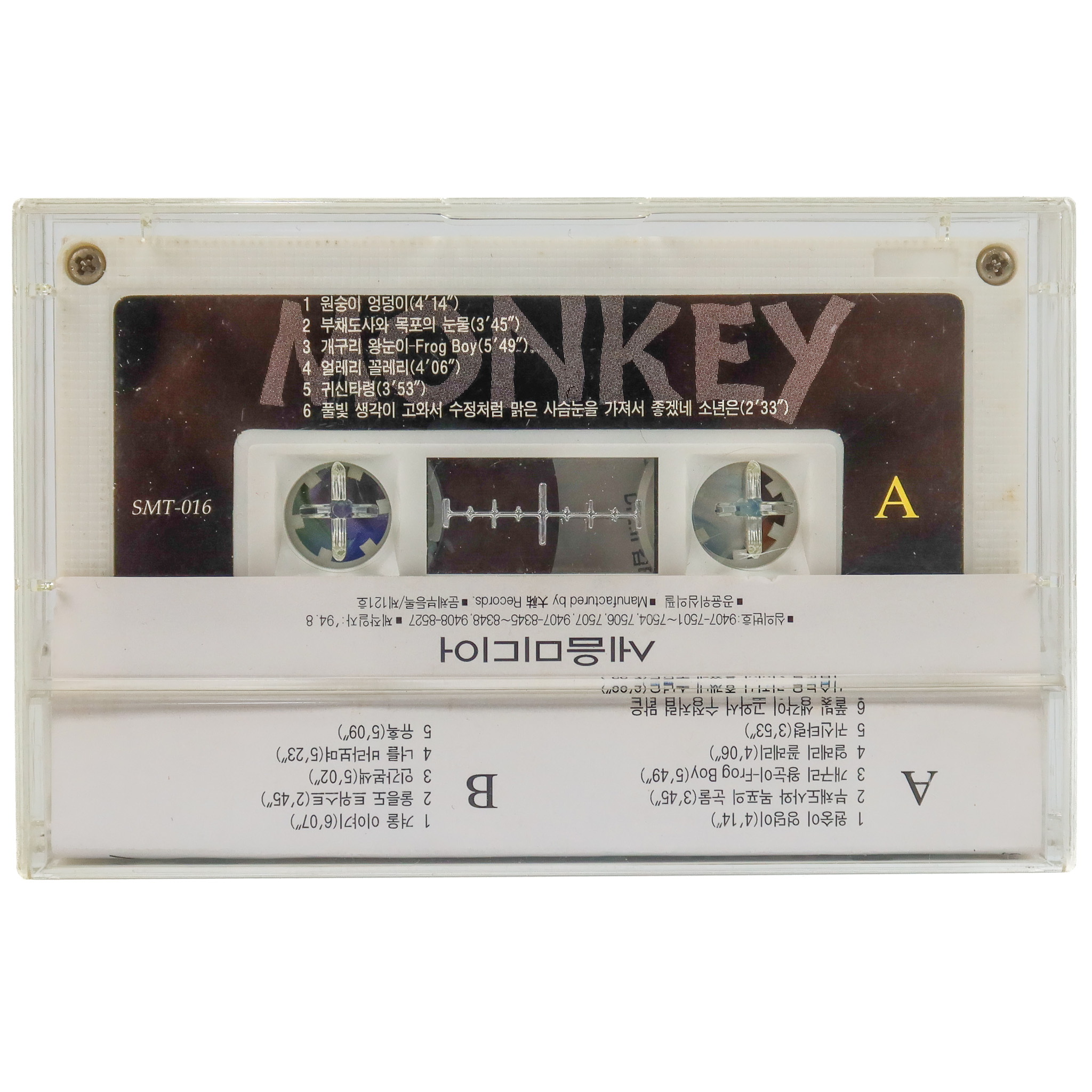 Monkey Head - Monkey Head Album Cassette Tape Korean K-Rock Metal 1994 ...