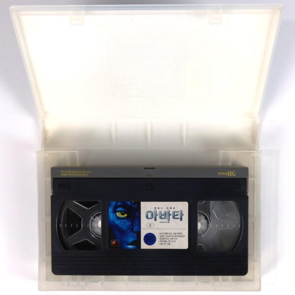 Avatar (2009) Korean Very Late VHS Rental [NTSC] Korea [read] - Korea Disco