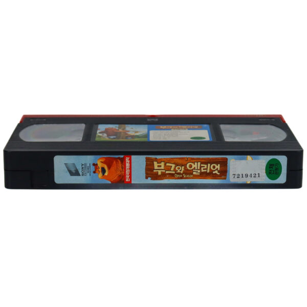 Open Season (2006) Korean Late VHS Rental [NTSC] Korea Dubbed Animation ...
