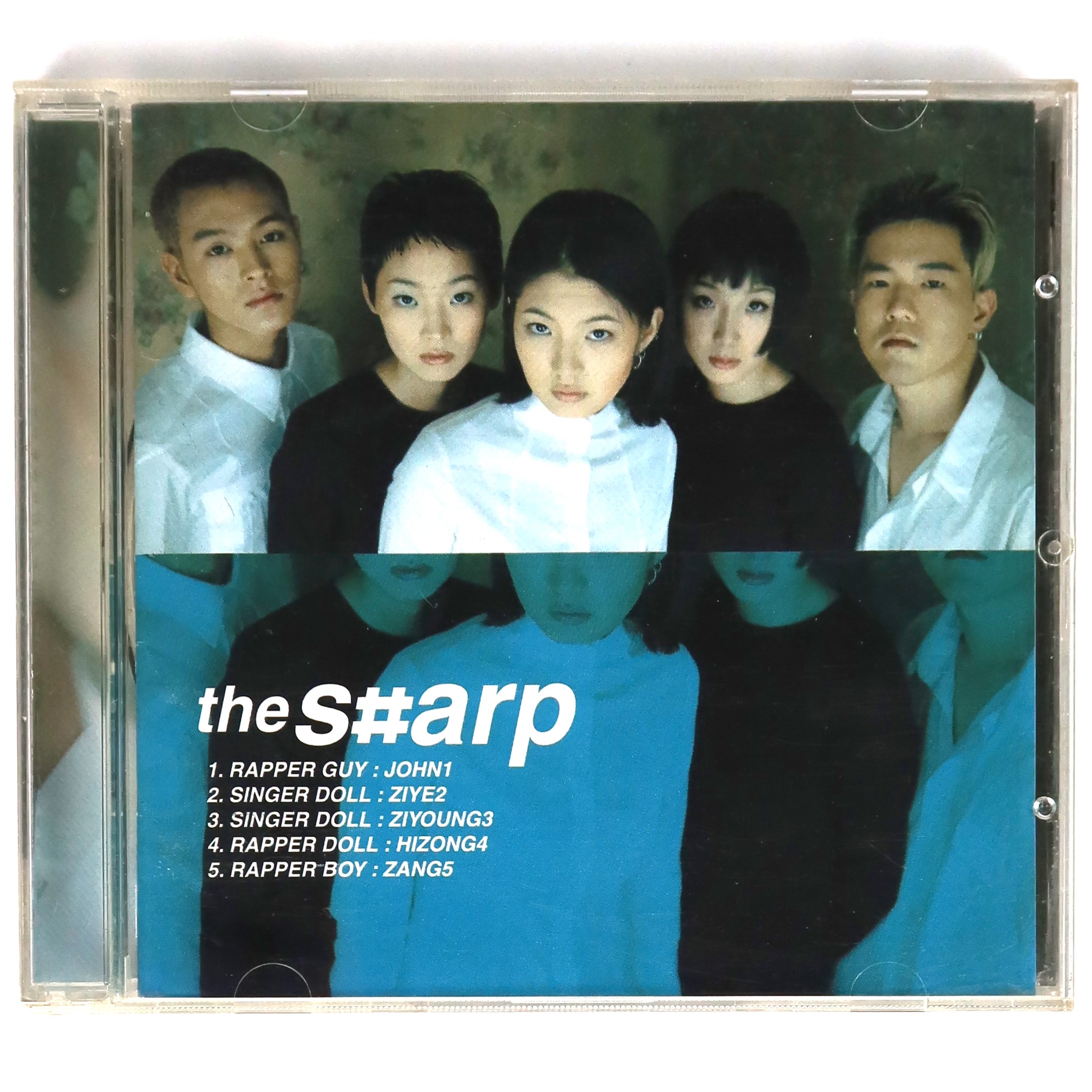 Sharp - The S#arp Album CD 90s K-Pop 1998 Korea [read] - Korea Disco