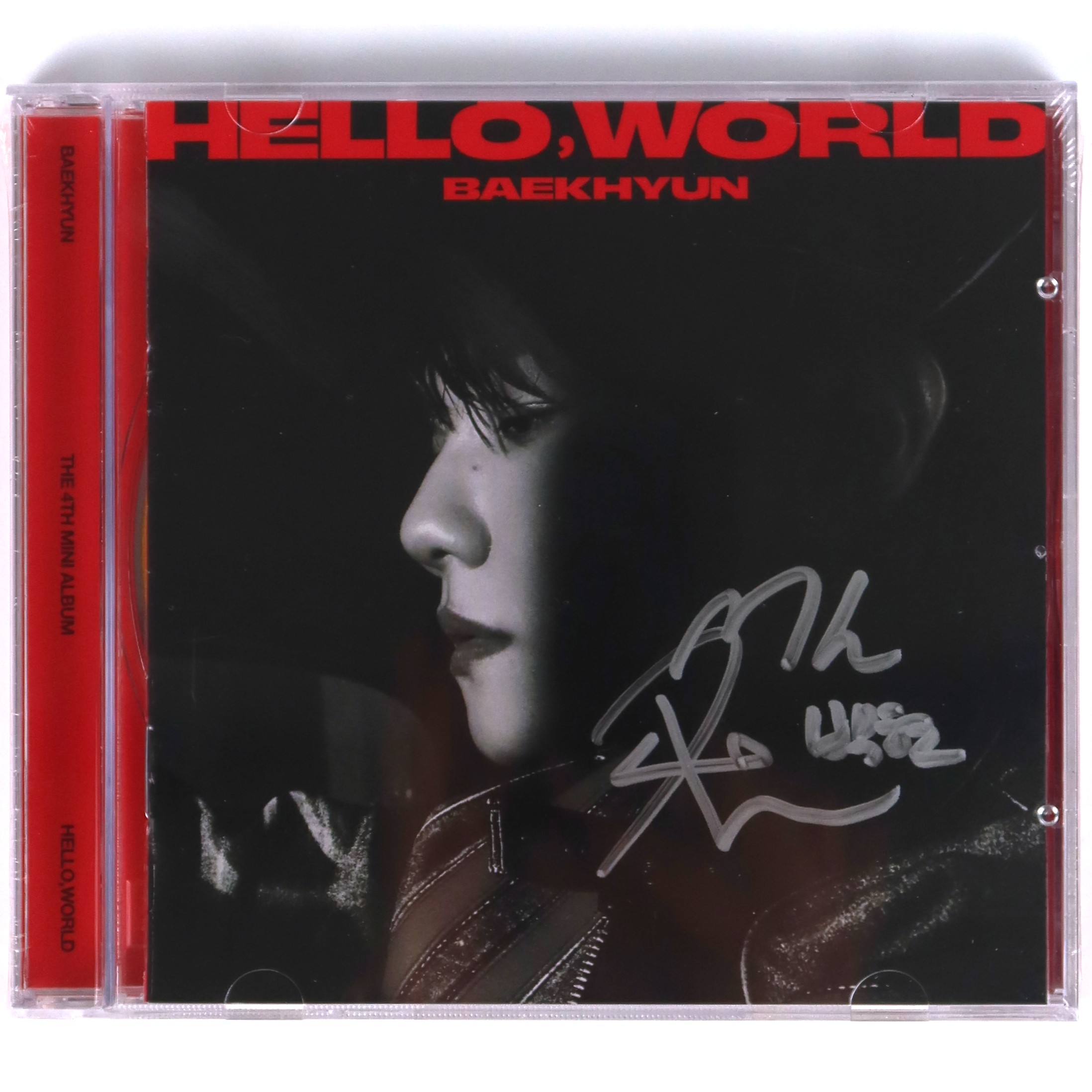 Baekhyun - Hello [Jewel / Hello Ver.] 4th Mini Album Signed CD K-Pop ...
