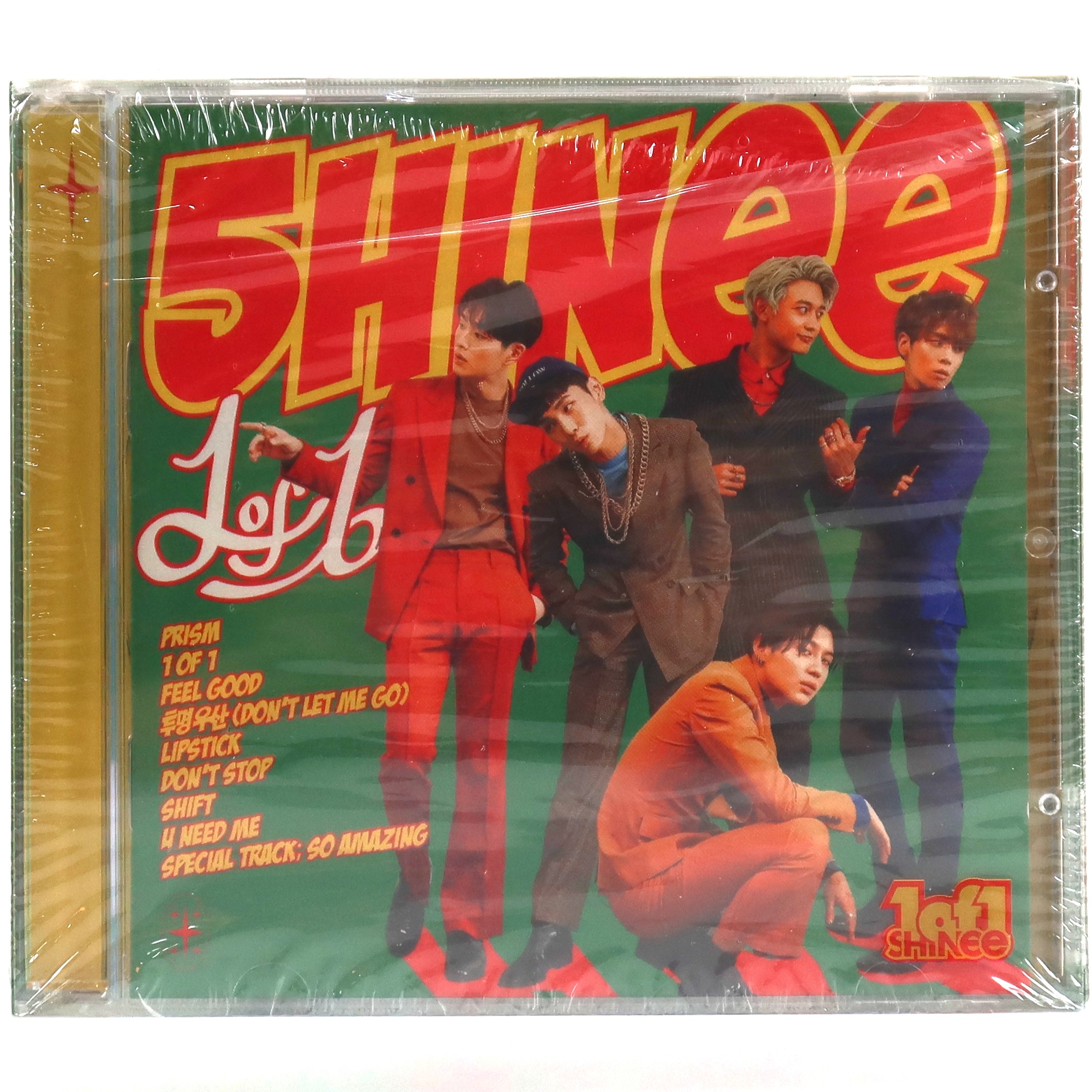 Shinee - 1 of 1 5th Album CD Key Cap Sheet K-Pop 2016 - Korea Disco