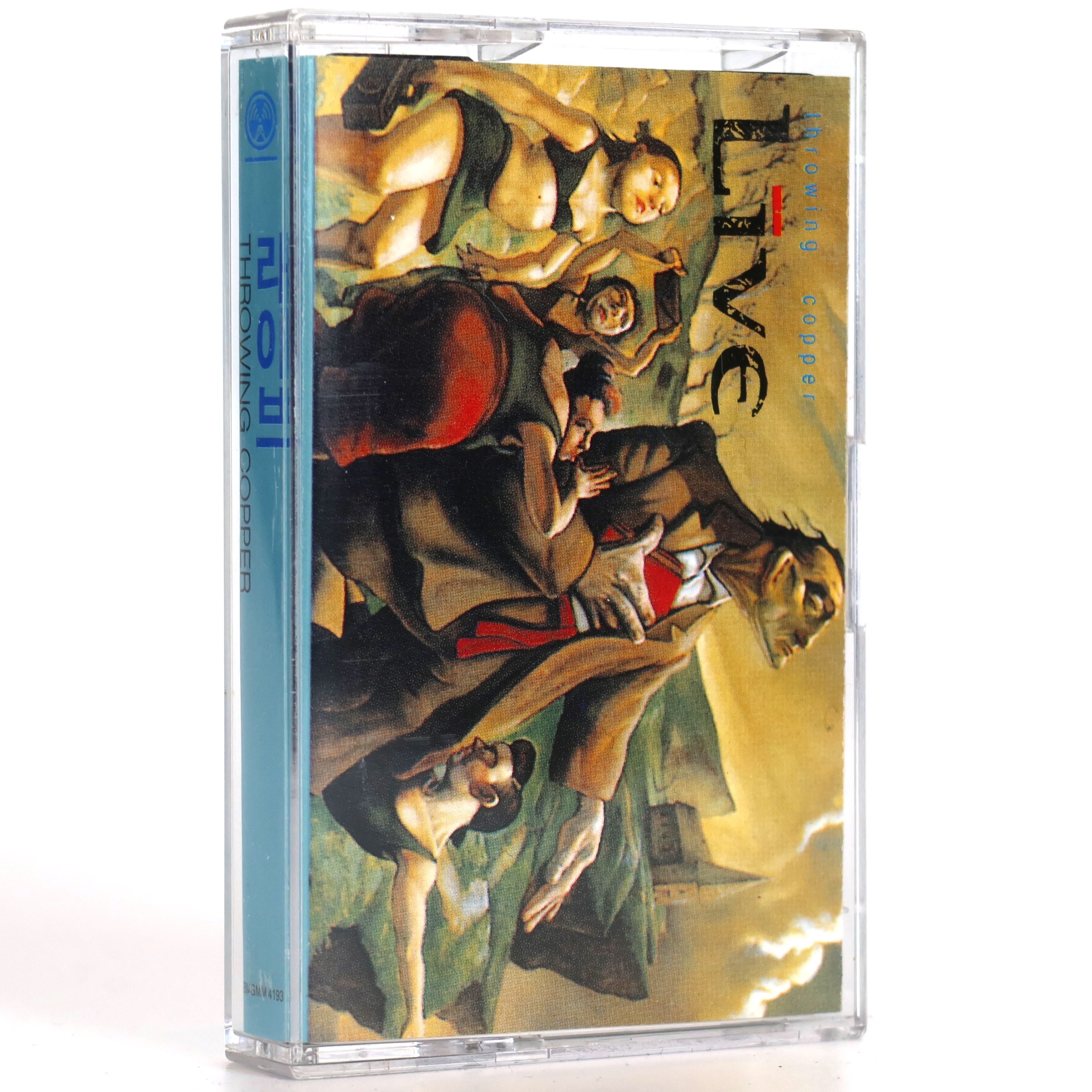Live - Throwing Copper Album Korean Cassette Tape Korea - Korea Disco
