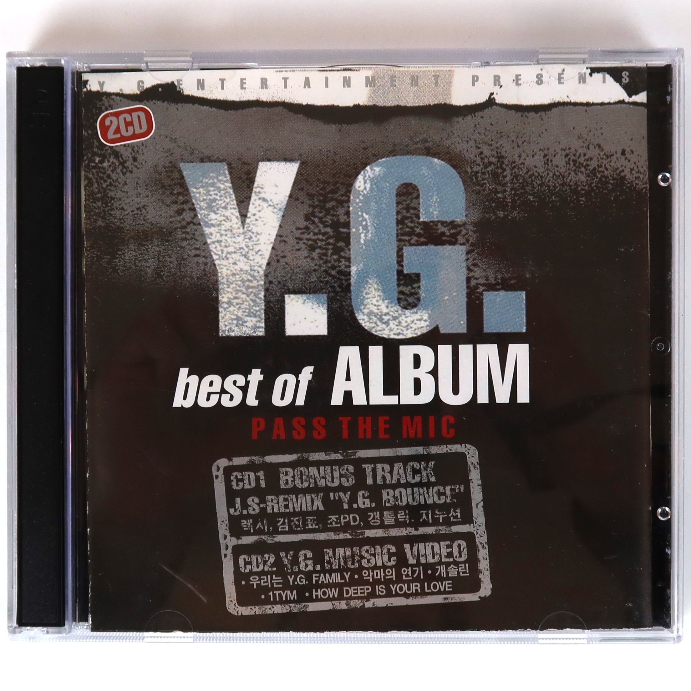 Y.G. Best Of Album CD + VCD 90s K-Pop 1999 YG Teddy 1TYM Jinusean ...