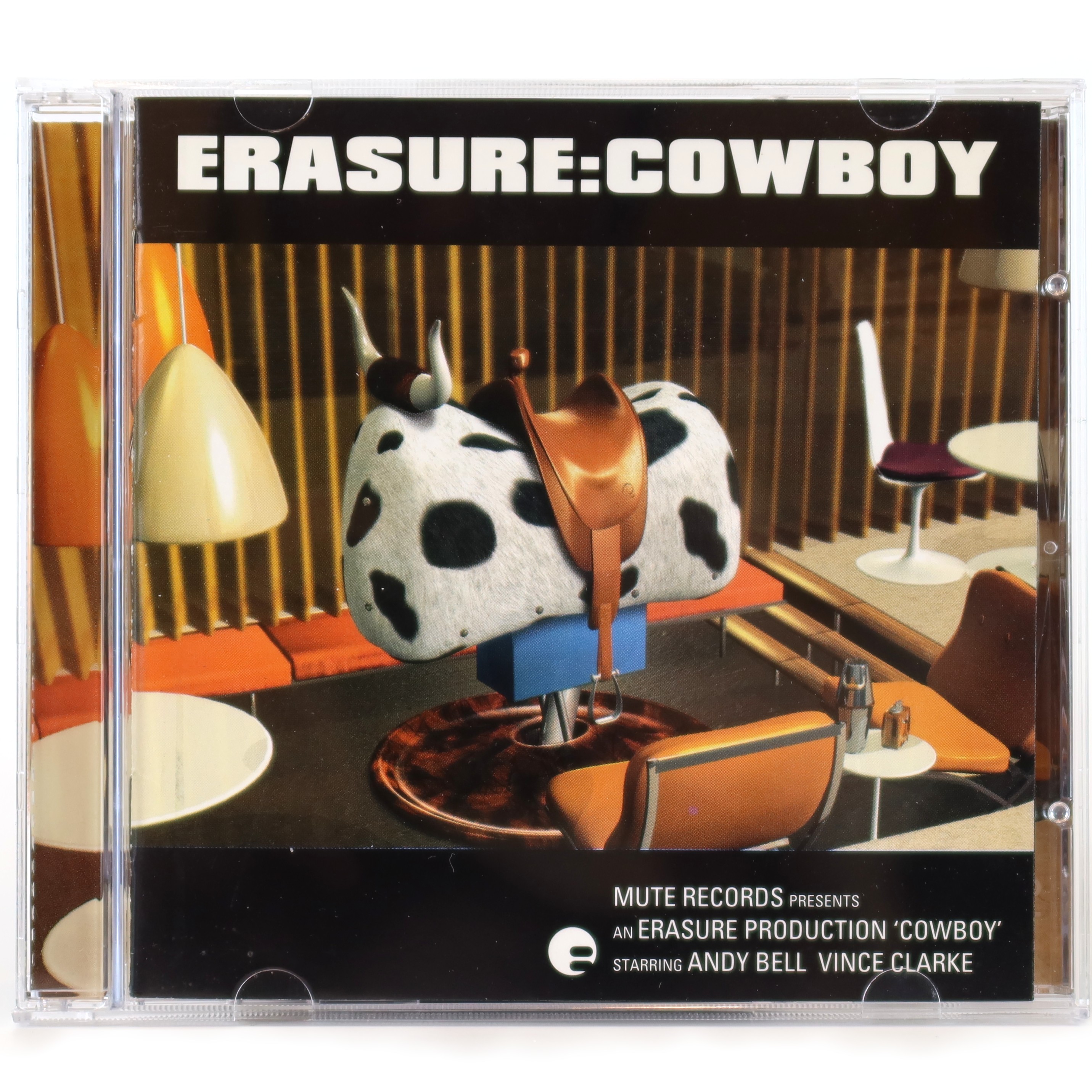 Erasure - Cowboy Album Korean CD Korea 2 Inserts - Korea Disco
