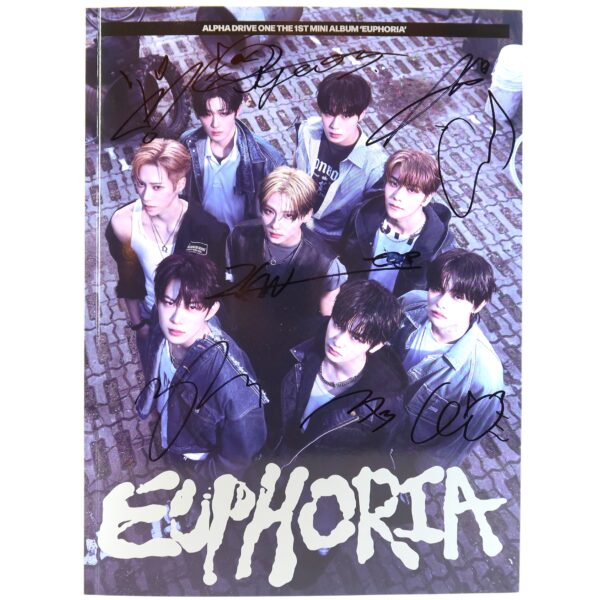 Alpha Drive One - Euphoria 1st Mini Album Signed CD Promo 2026 1 ...